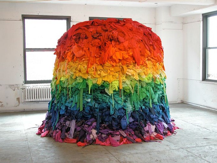 Cloth Sculptures by Guerra de la Paz | Amusing Planet